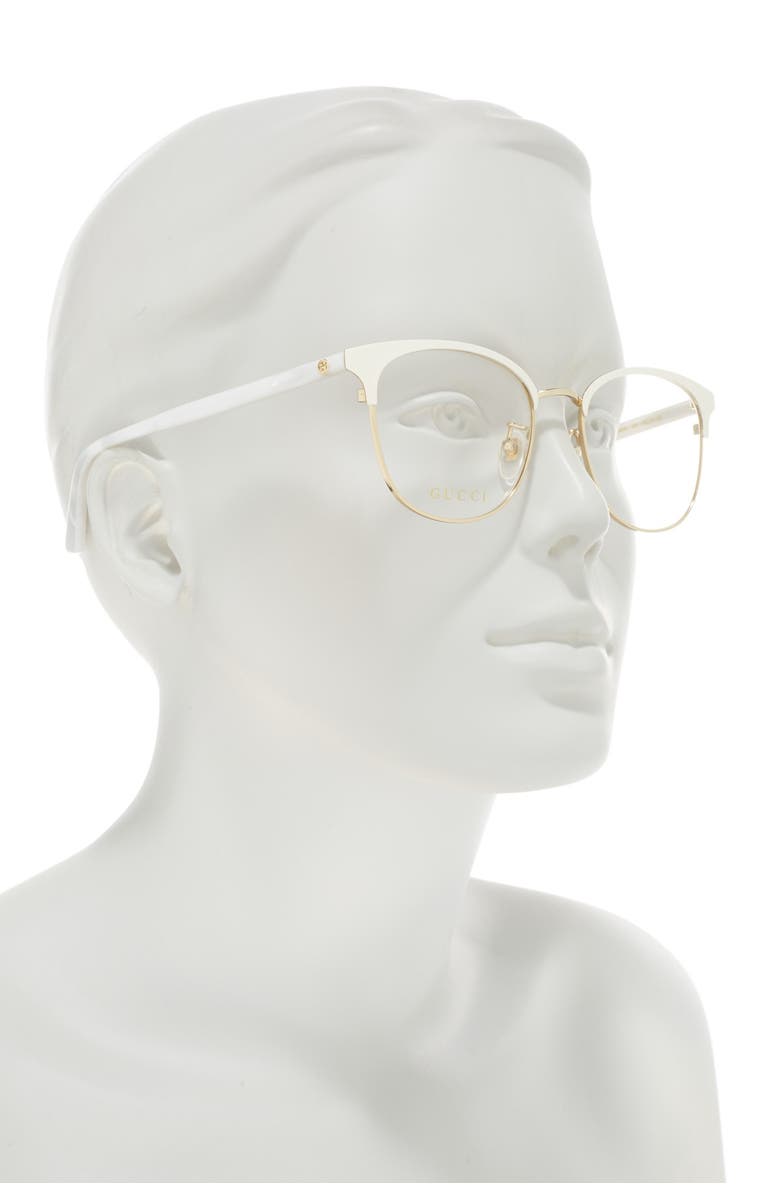 Gucci 53mm Brow Bridge Optical Frames | Nordstromrack