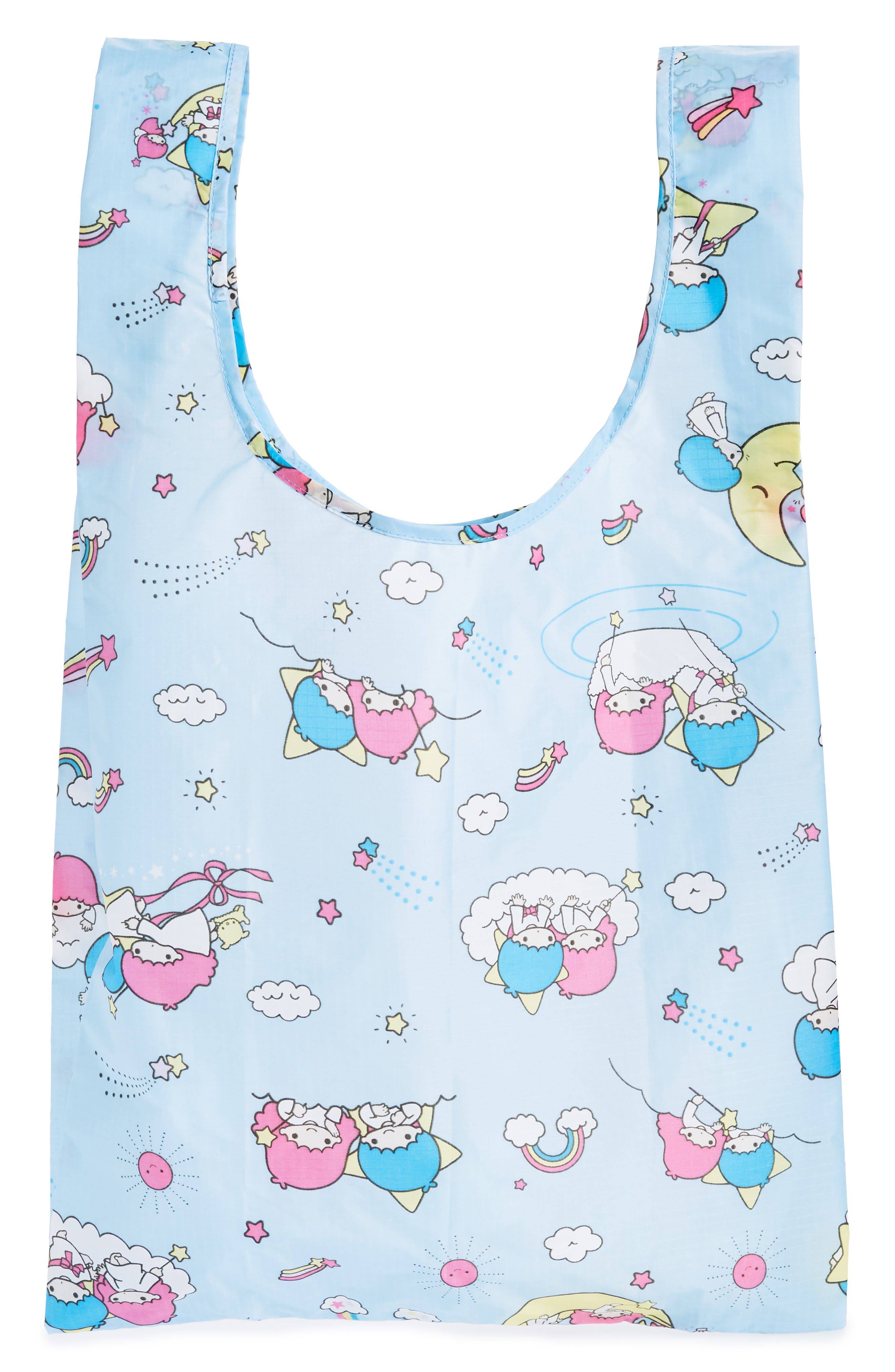 Baggu x Sanrio LittleTwinStars Standard Recycled Polyester Ripstop Tote ...