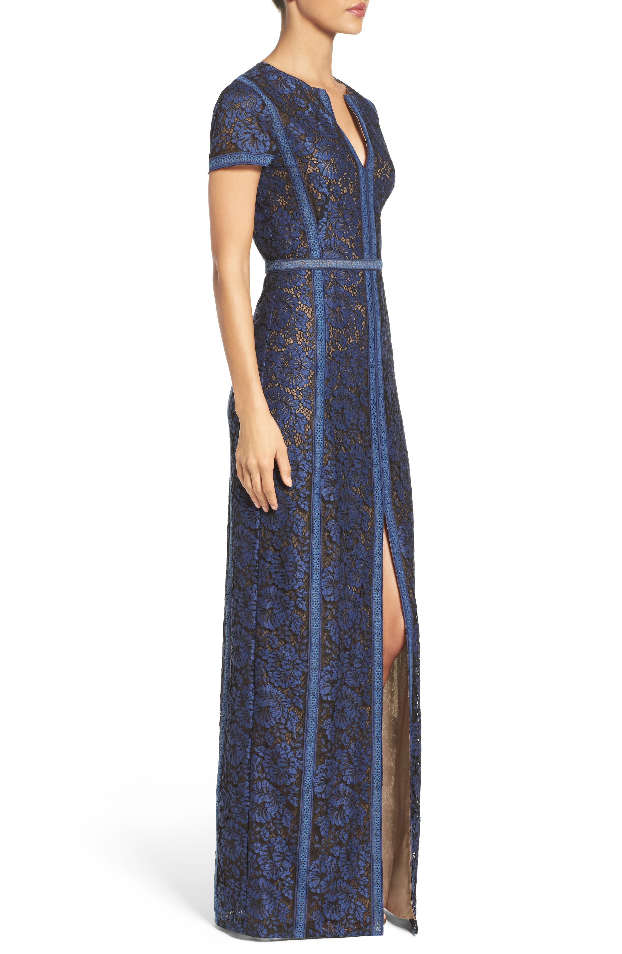 BCBGMAXAZRIA Cailean Lace Gown | Nordstrom
