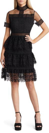 Amy Lynn Lace High Neck Dress | Nordstrom