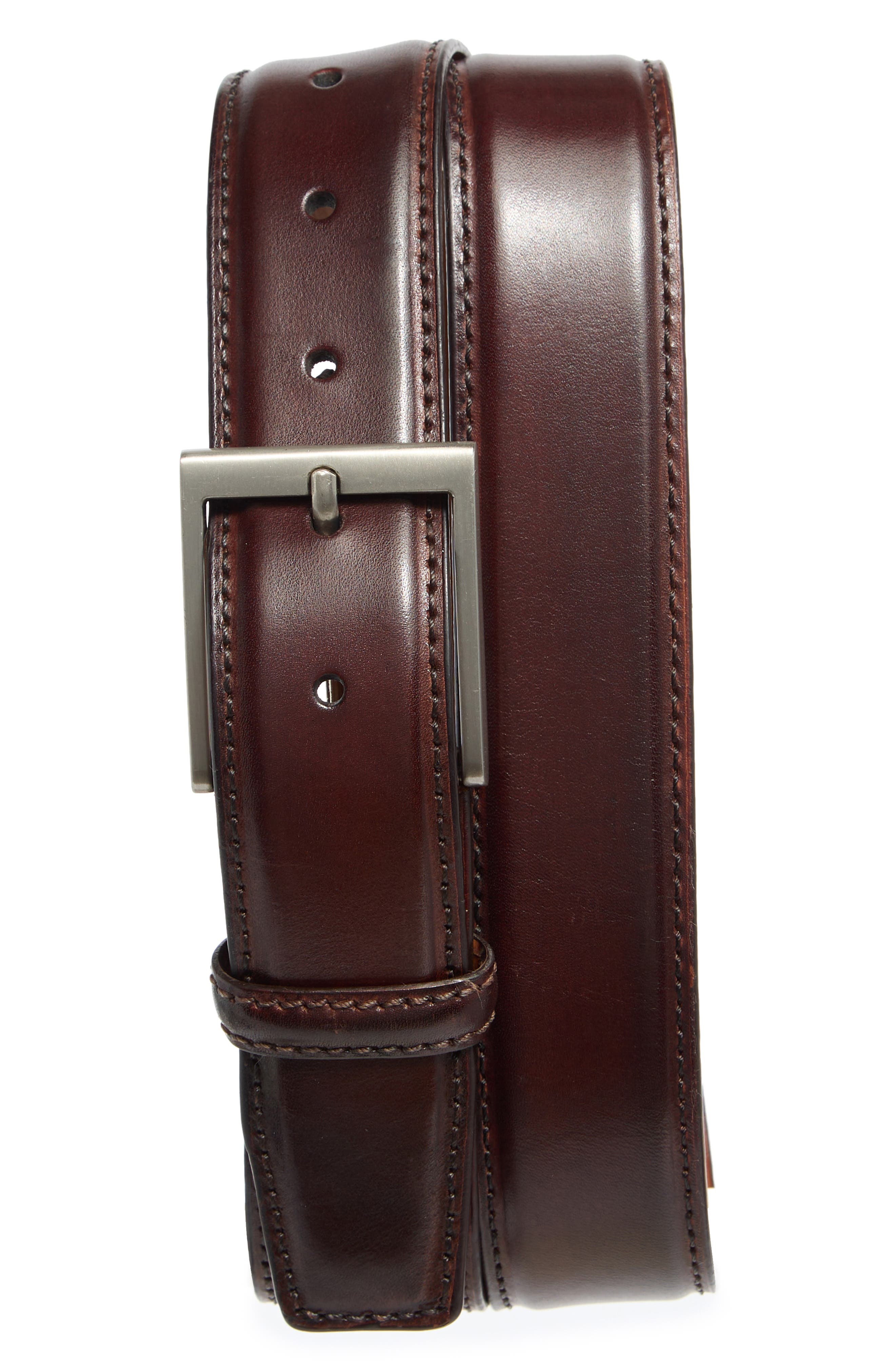 Magnanni Calfskin Leather Belt | Nordstromrack