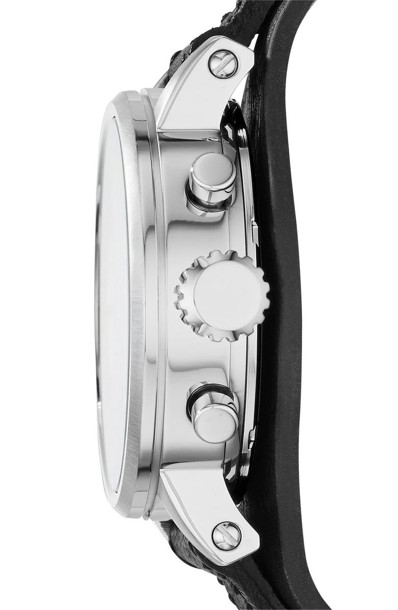 Fossil 'Original Boyfriend' Chronograph Leather Strap Watch, 38mm ...