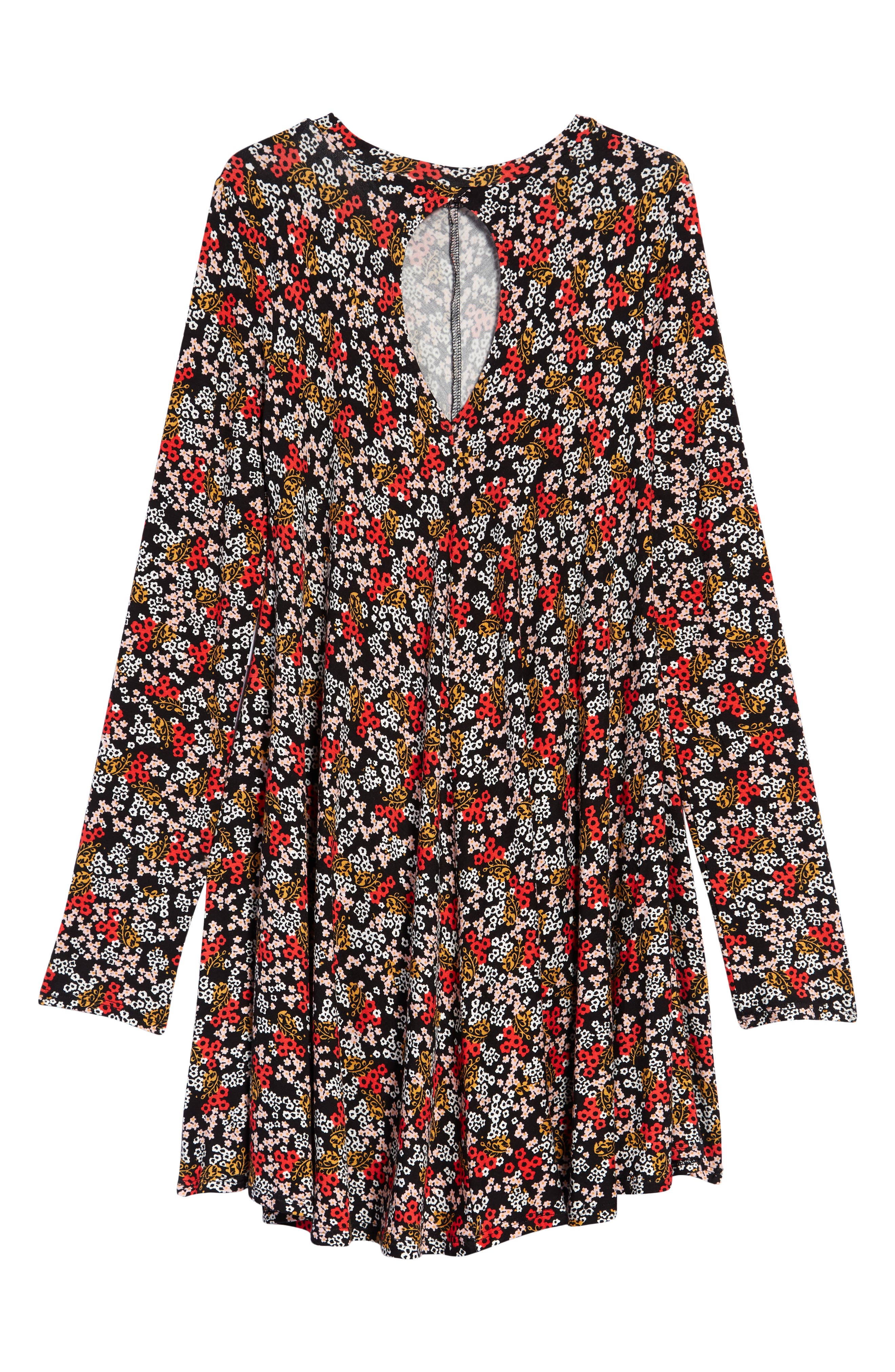 Nordstrom Print Knit A-Line Dress | Nordstromrack