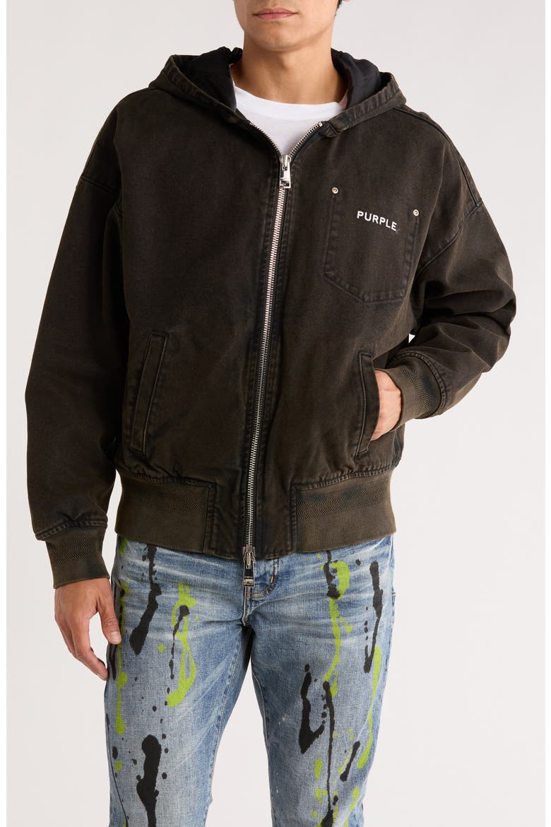 Canvas Zip-Up Hoodie (Men) | Nordstromrack