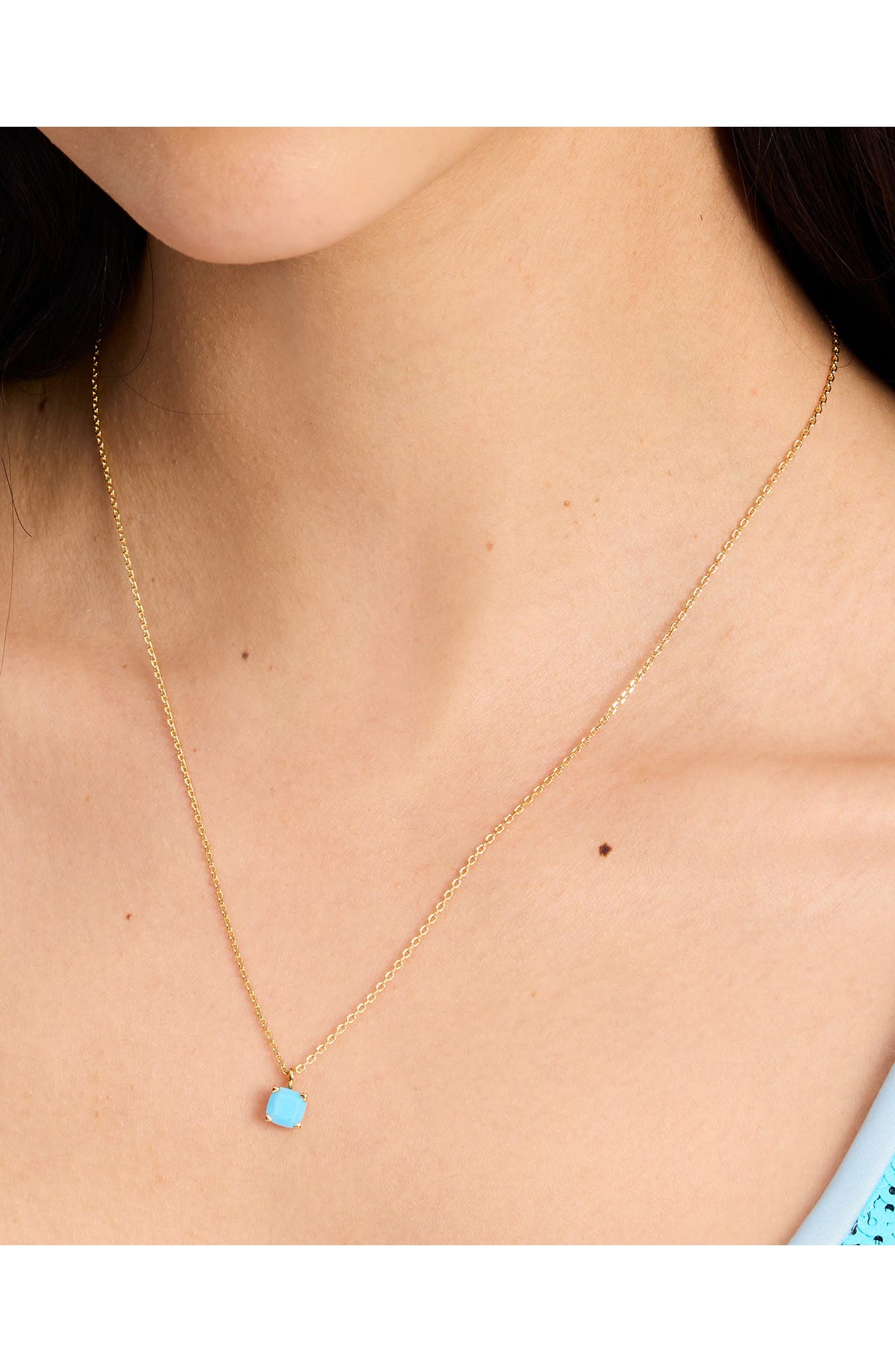 Kate Spade New York square pendant necklace | Nordstromrack
