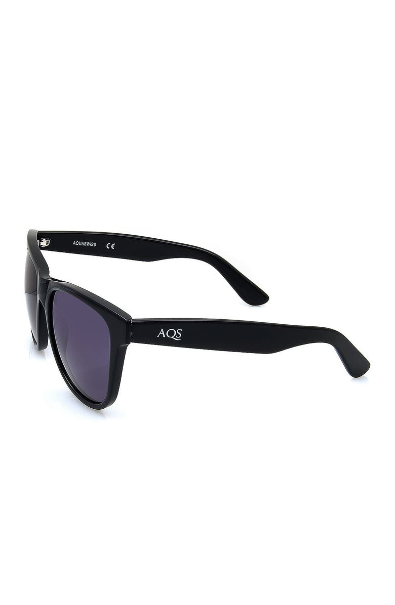 AQS Women's Omi Black Acetate Frame Sunglasses | Nordstromrack