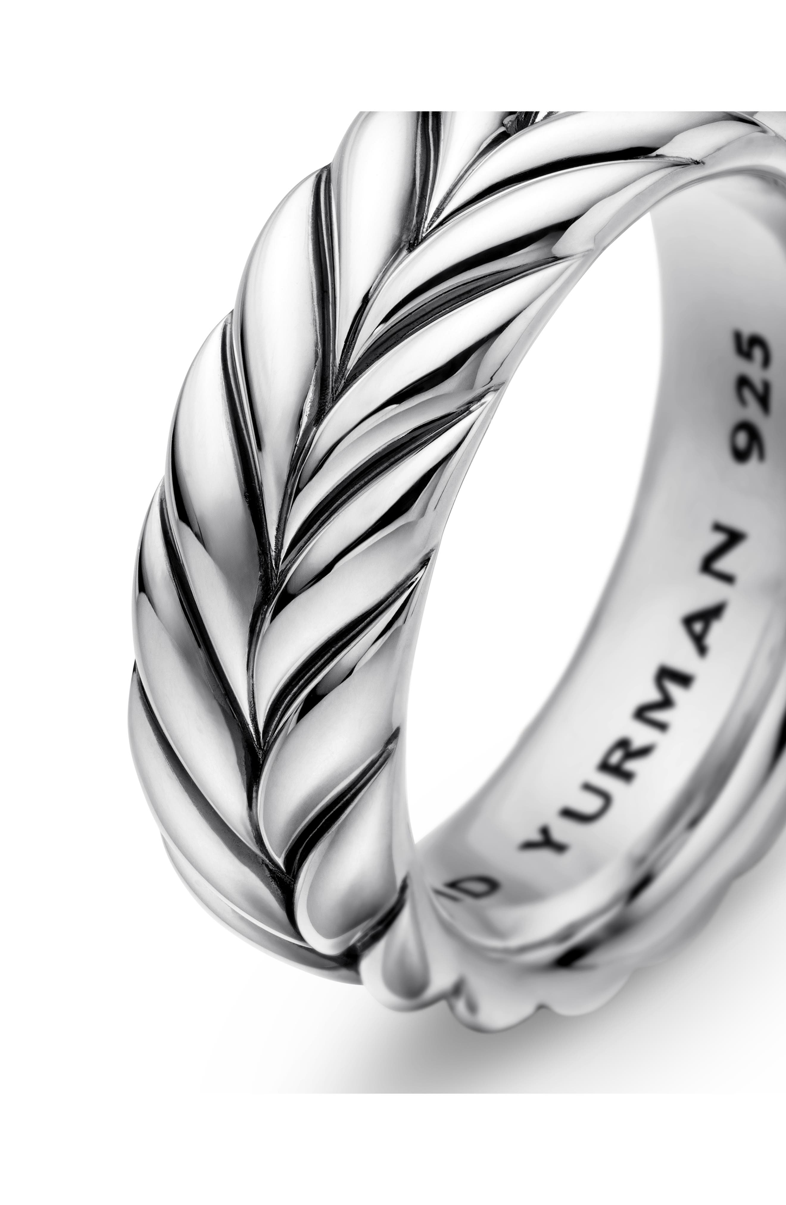 David Yurman 'Chevron' Band Ring | Nordstrom