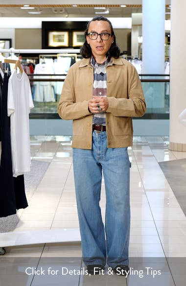 MANGO Suede Jacket | Nordstrom