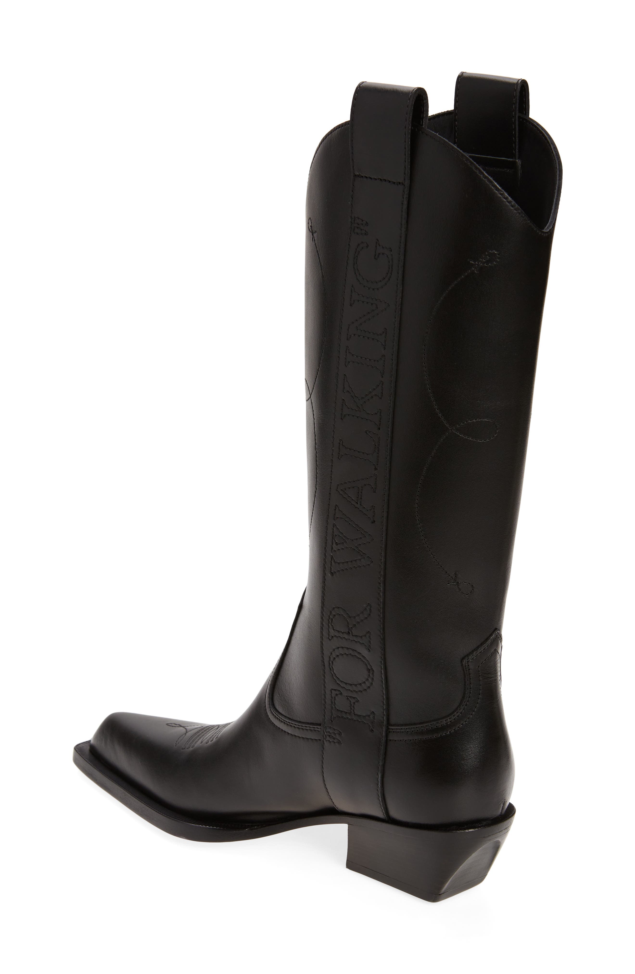 Off-White Embroidered Western Boot (Women) | Nordstromrack
