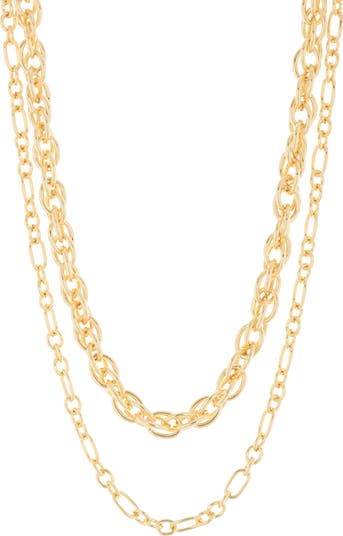 NORDSTROM RACK Set of 2 Layering Chain Necklaces | Nordstromrack