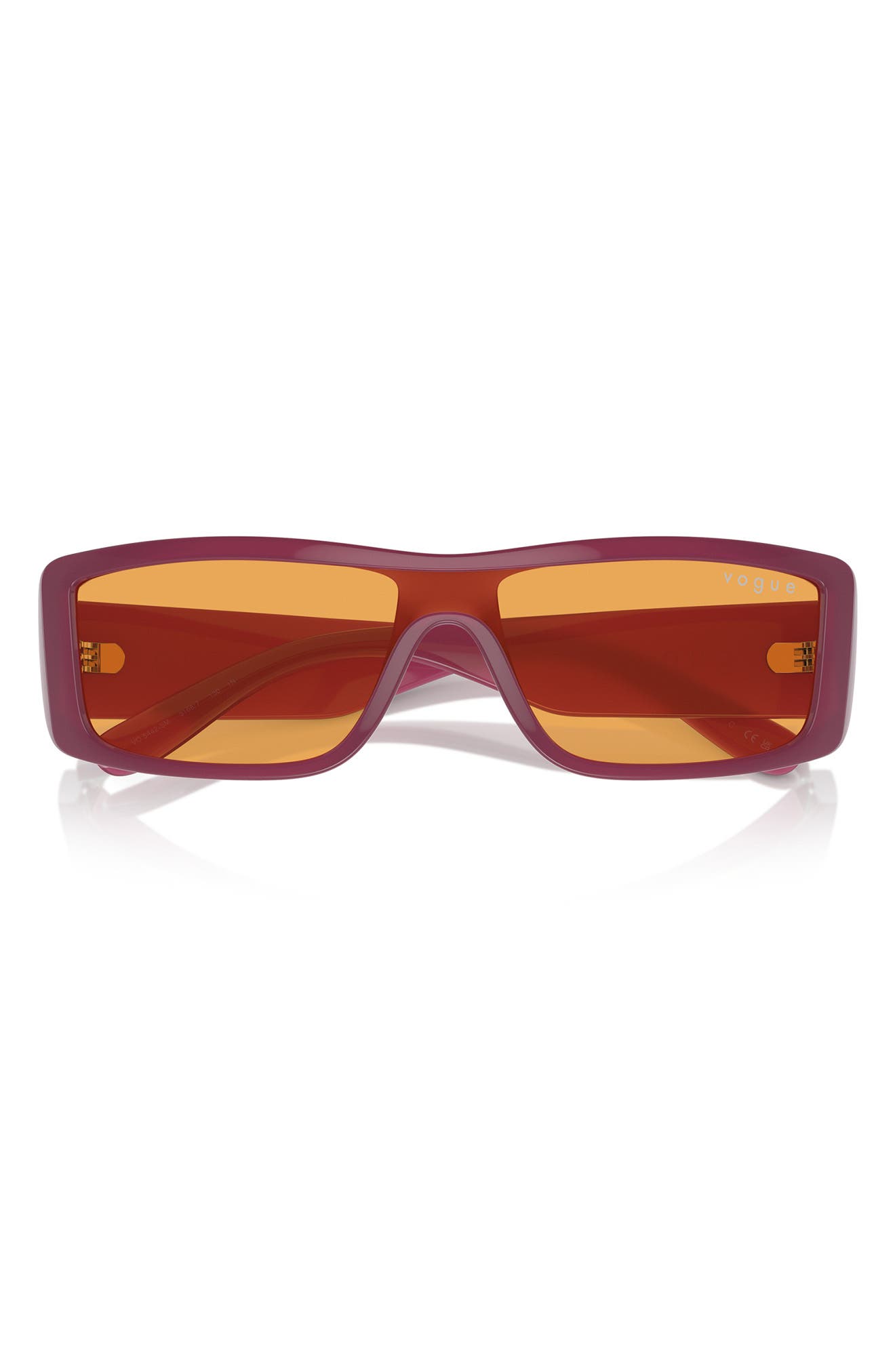 VOGUE 22mm Rectangular Sunglasses | Nordstrom
