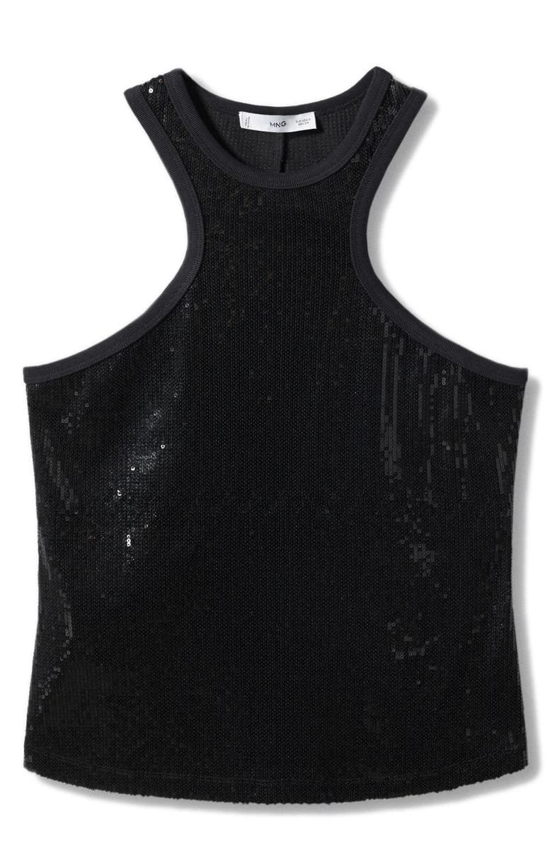 MANGO Sequin Tank | Nordstrom