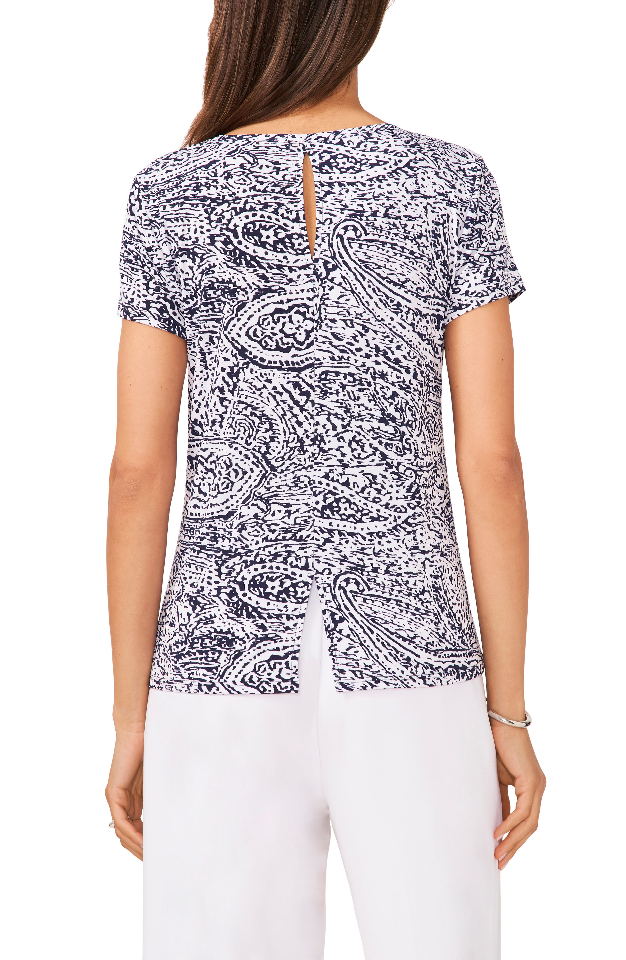 Halogen® Split Back Keyhole Blouse | Nordstromrack