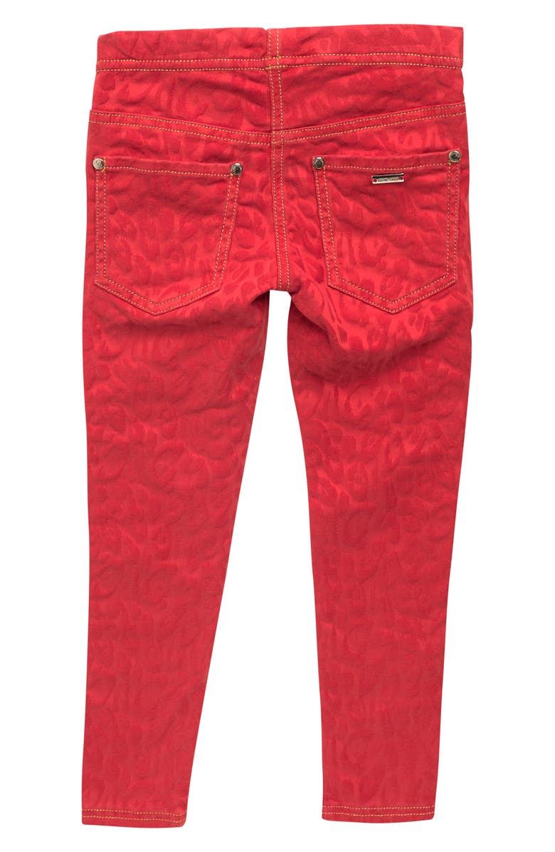 Roberto Cavalli Kids' Leopard Print Skinny Jeans | Nordstromrack