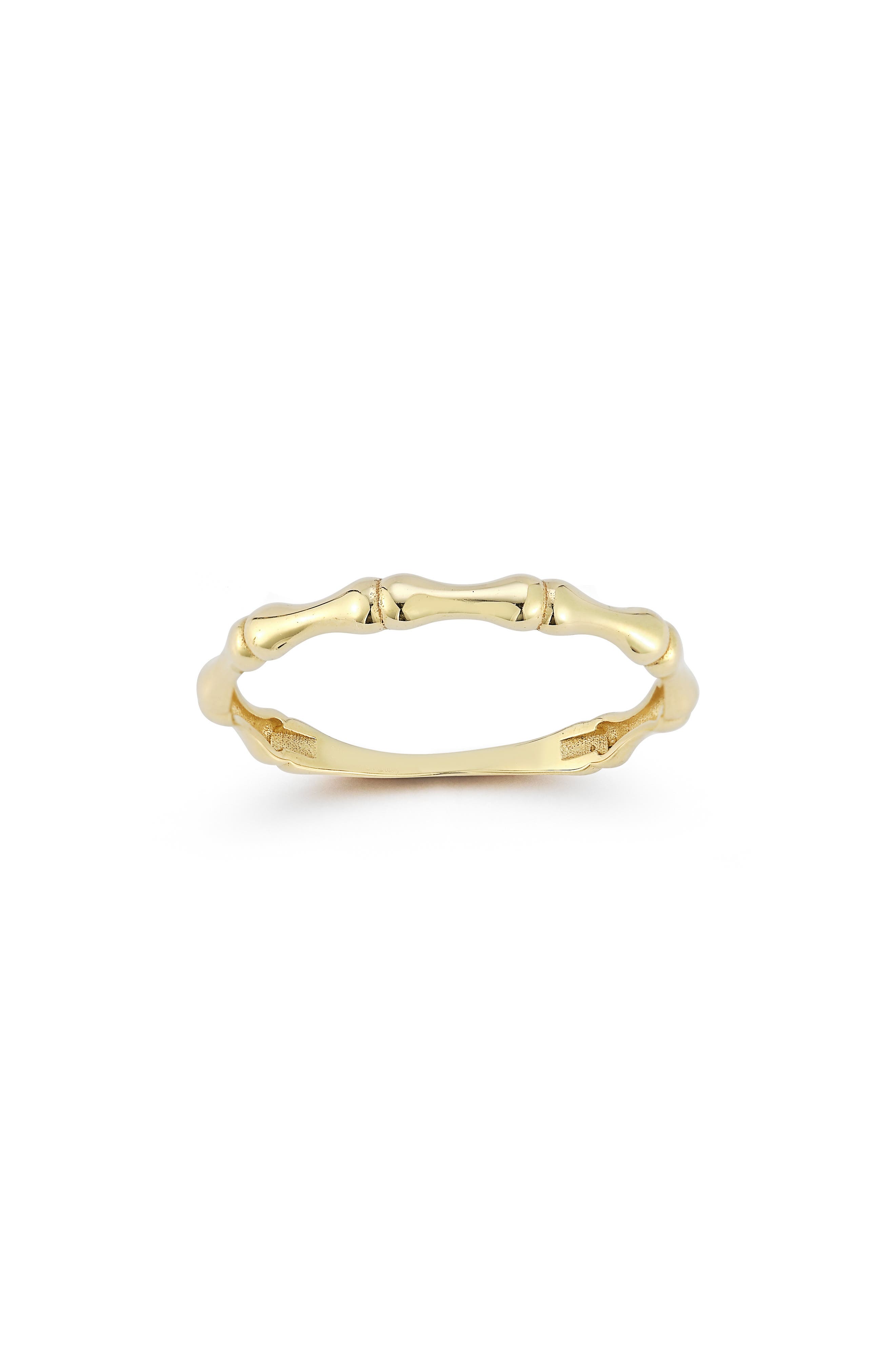 Ember Fine Jewelry 14K Gold Bamboo Ring | Nordstromrack