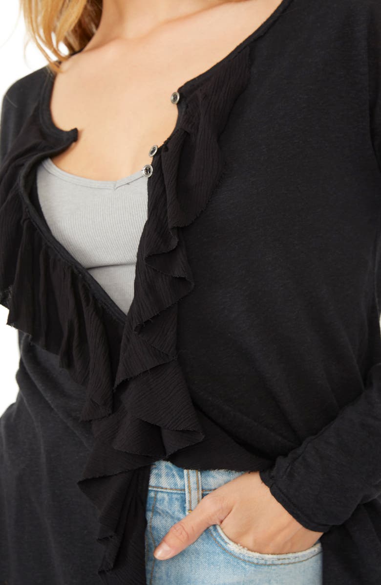 Free People Love Star Long Sleeve Cardigan | Nordstromrack