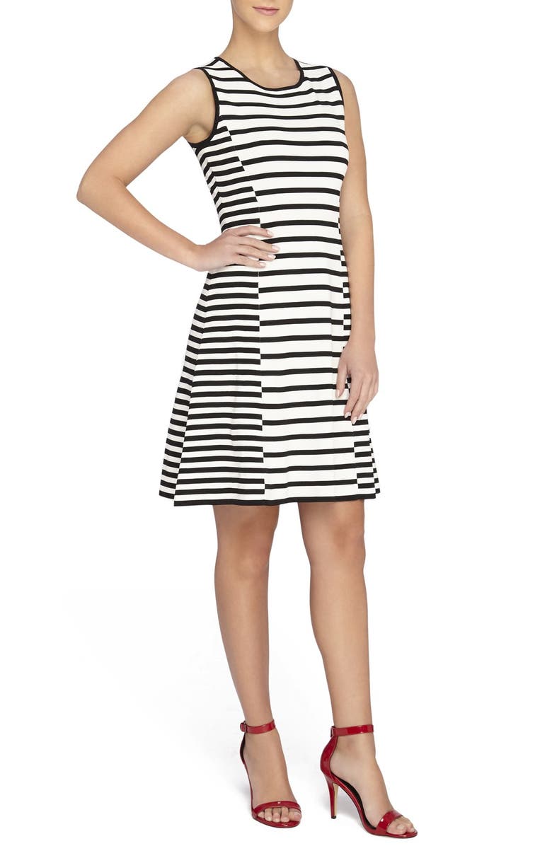 Catherine Catherine Malandrino 'Claire' Stripe Knit Sleeveless Fit ...