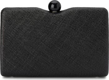 Olga Berg Cece Straw Woven Box Clutch | Nordstrom