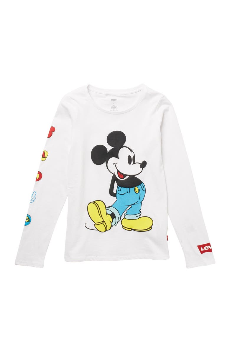 Levi's® x Disney Mickey Mouse Long Sleeve T-Shirt | Nordstromrack