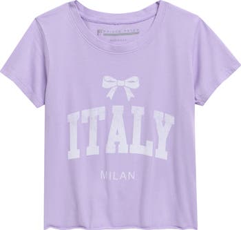 Prince Peter Kids' Italy Crop Graphic T-Shirt | Nordstromrack