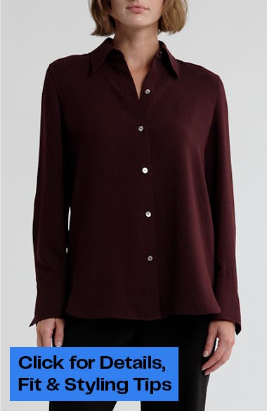 Vince Easy Button-Down Shirt | Nordstromrack