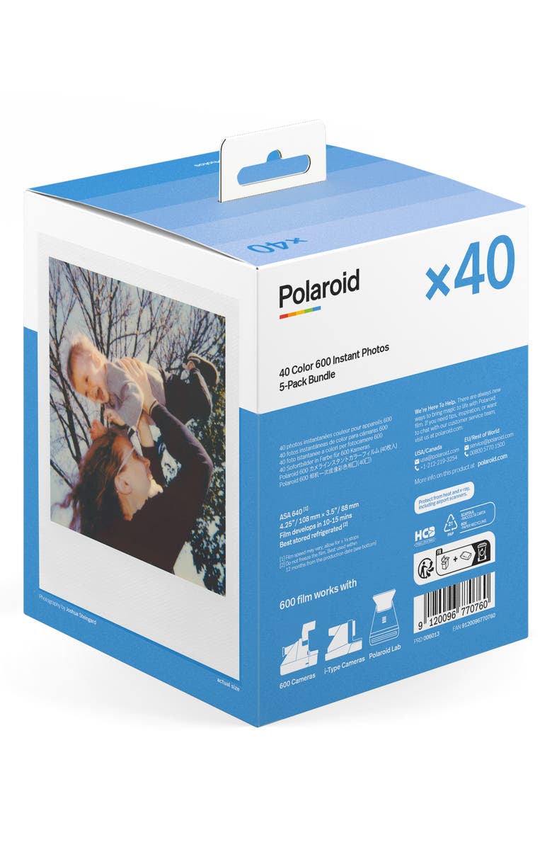 Polaroid Originals 5-Pack 600 Color Instant Film | Nordstrom