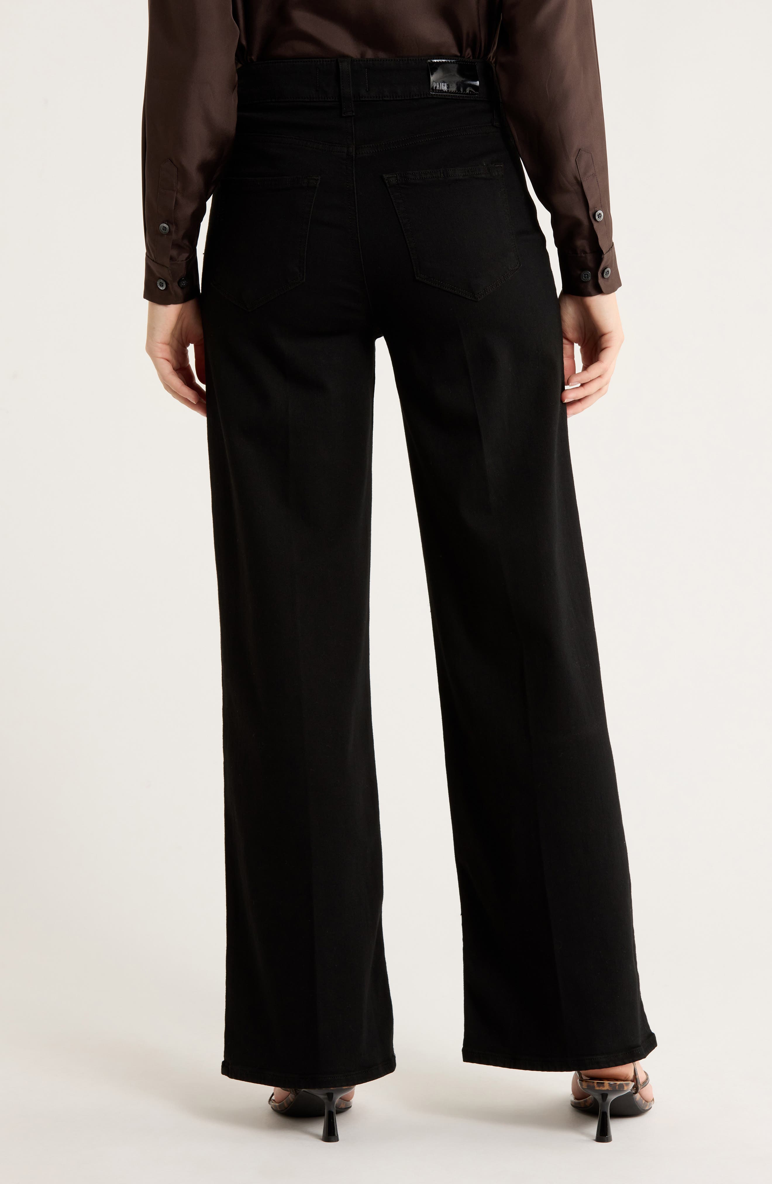 PAIGE Anessa High Waist Wide Leg Jeans | Nordstrom