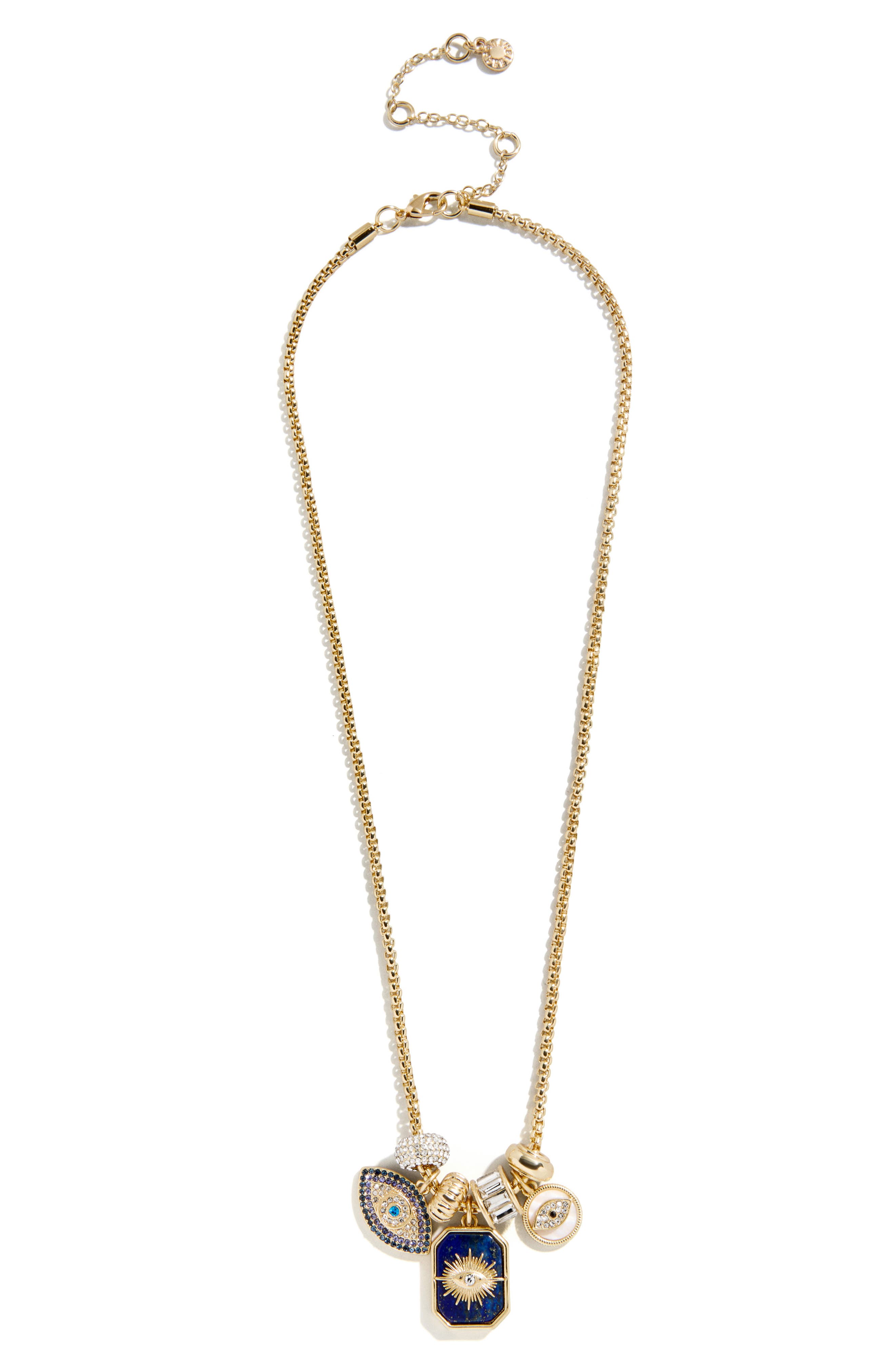 BaubleBar Evil Eye Charm Necklace | Nordstrom