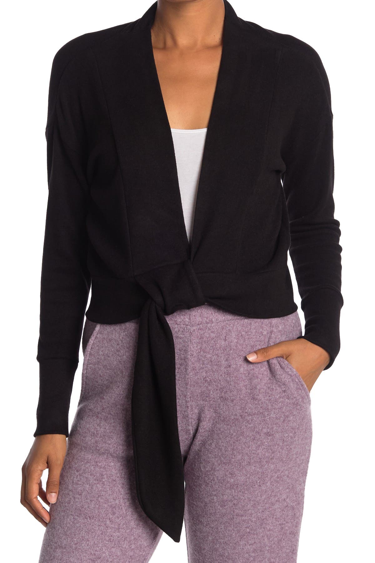 ADY P Sash Loop Knit Cardigan | Nordstromrack