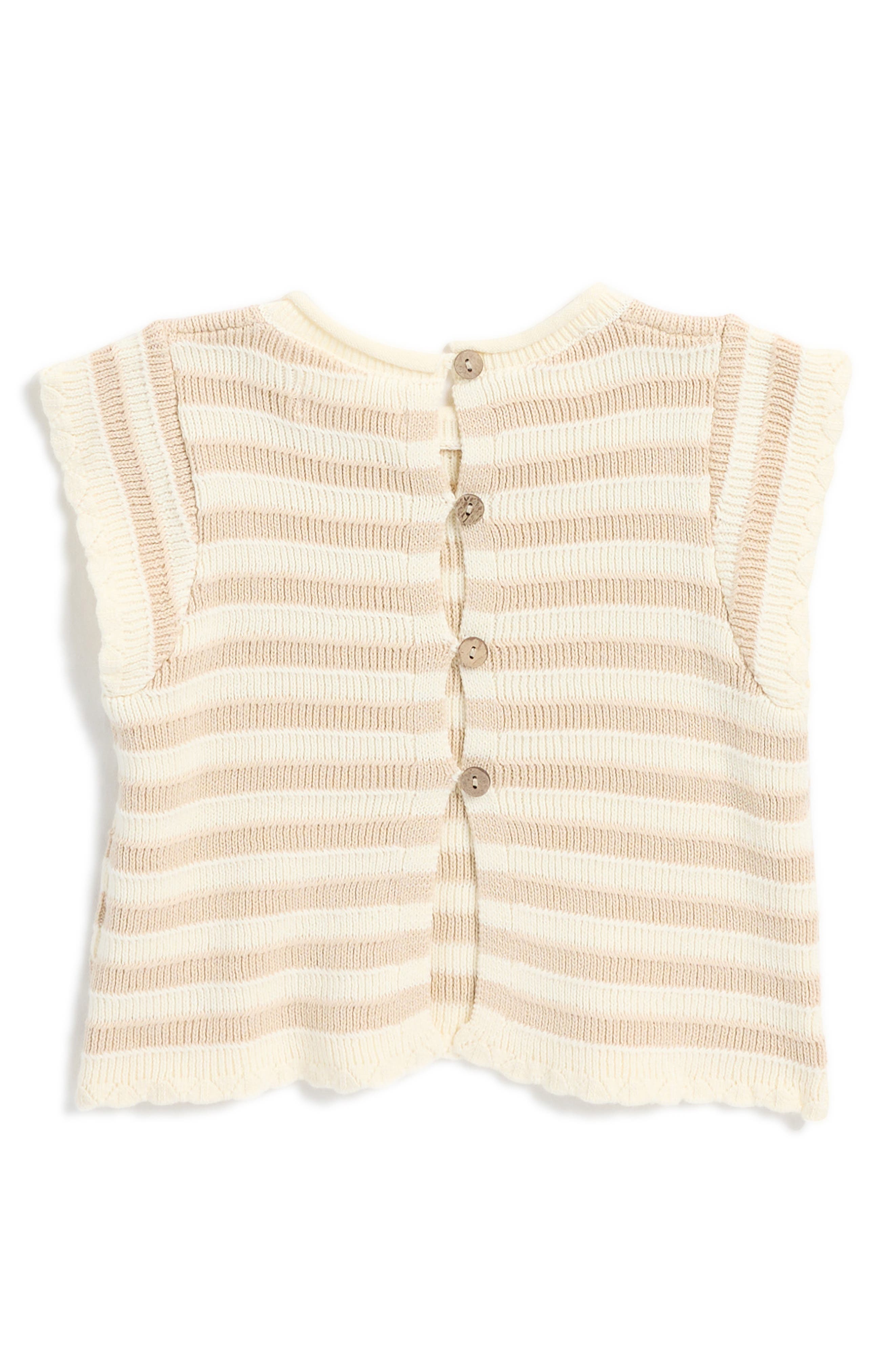 Rylee + Cru Kids' Stripe Cap Sleeve Sweater & Bloomers Set | Nordstromrack