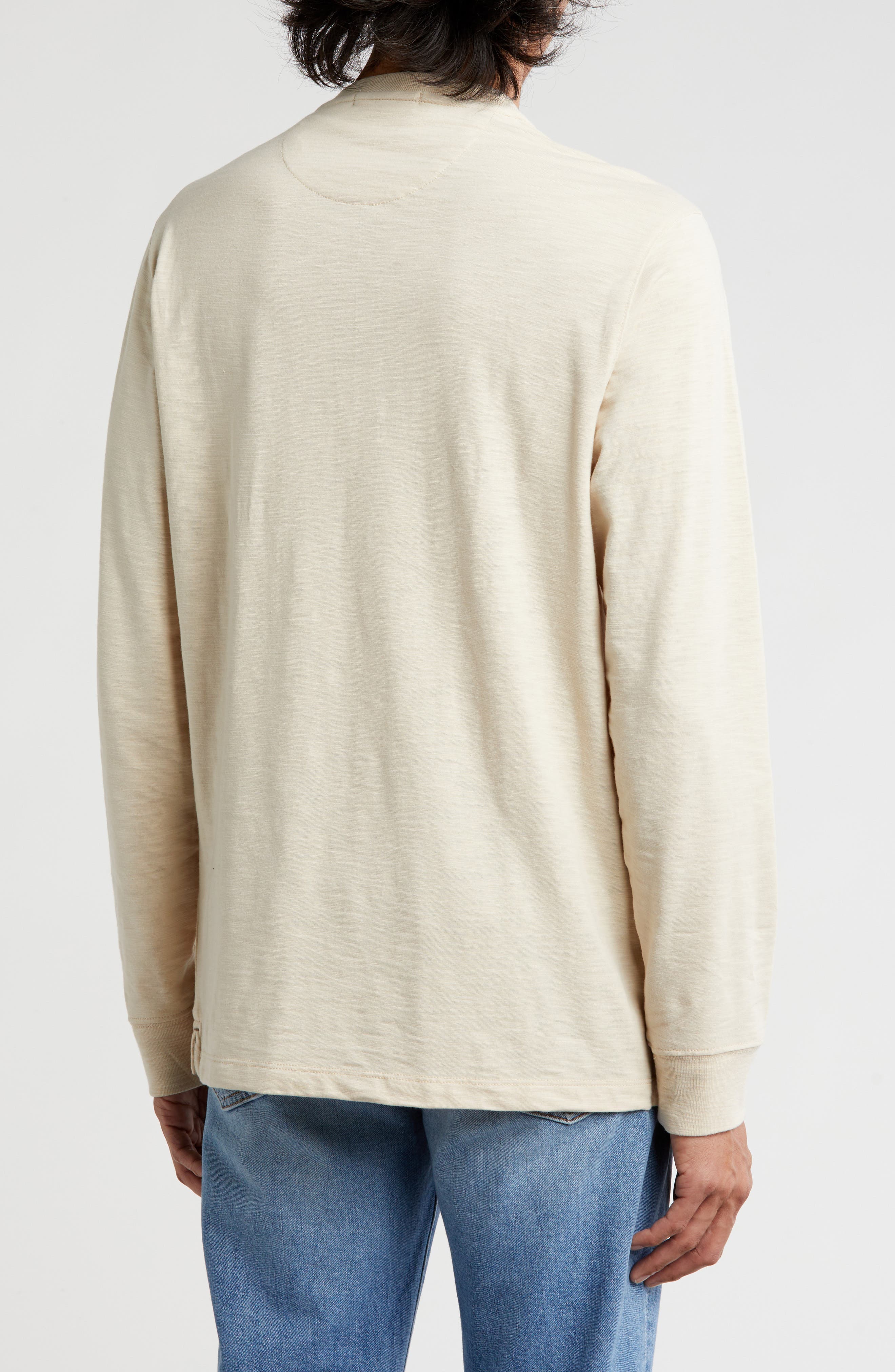 Scotch & Soda Long Sleeve Slub Knit Henley | Nordstromrack