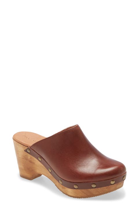 Women's Leather (Genuine) Clogs | Nordstrom