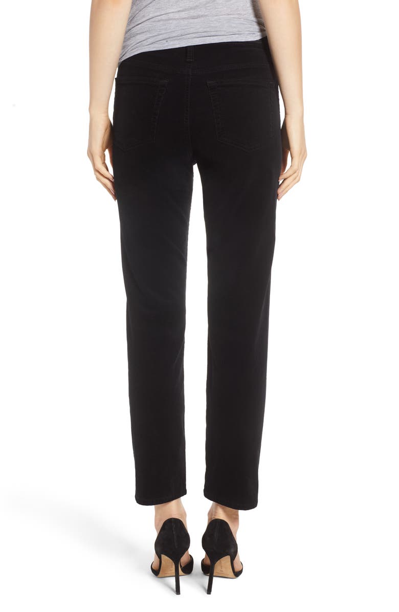 AG The Isabelle Button High Waist Ankle Straight Leg Jeans | Nordstromrack
