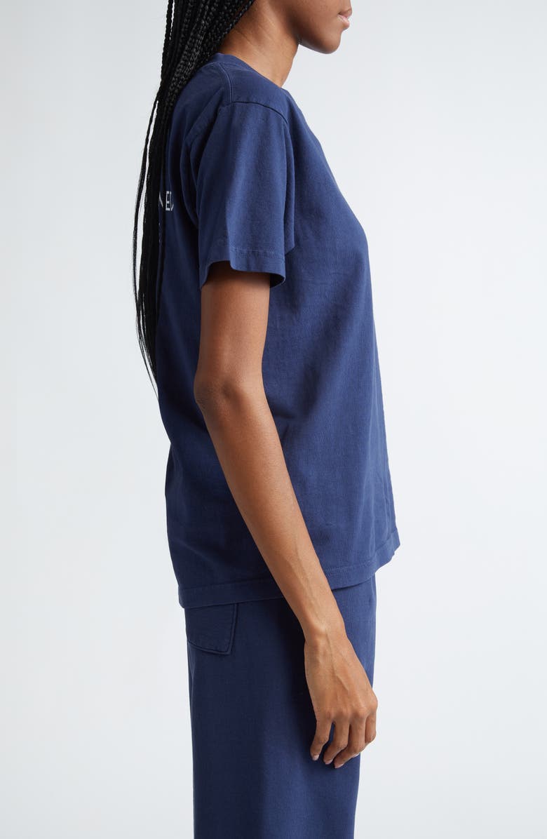 Sporty & Rich Eden Roc Crest Cotton Graphic T-Shirt | Nordstromrack