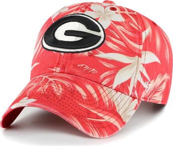'47 Men's '47 Red Georgia Bulldogs Tropicalia Clean Up Adjustable Hat ...