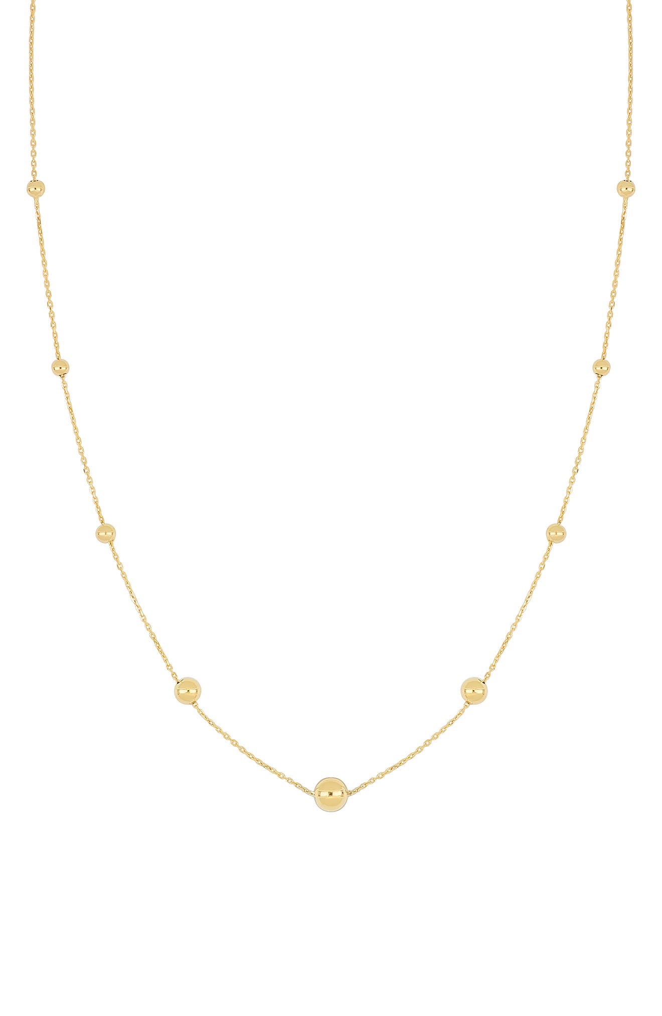 Bony Levy 14K Gold Disc Chain Necklace | Nordstromrack