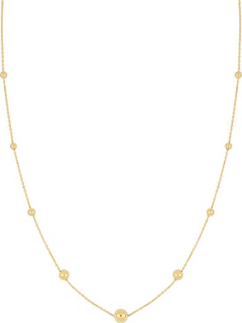 Bony Levy 14K Gold Disc Chain Necklace | Nordstromrack