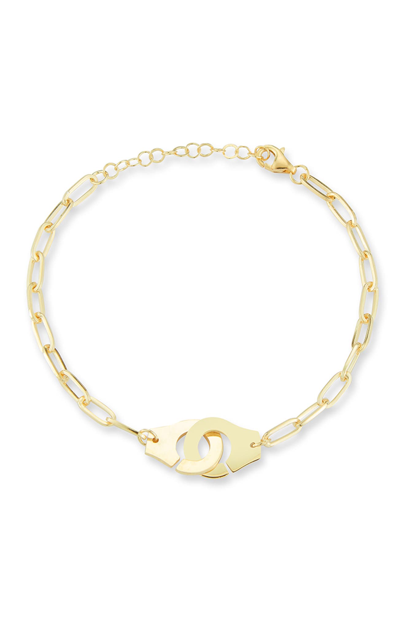 GLAZE JEWELRY Gold Vermeil Handcuff Bracelet | Nordstromrack