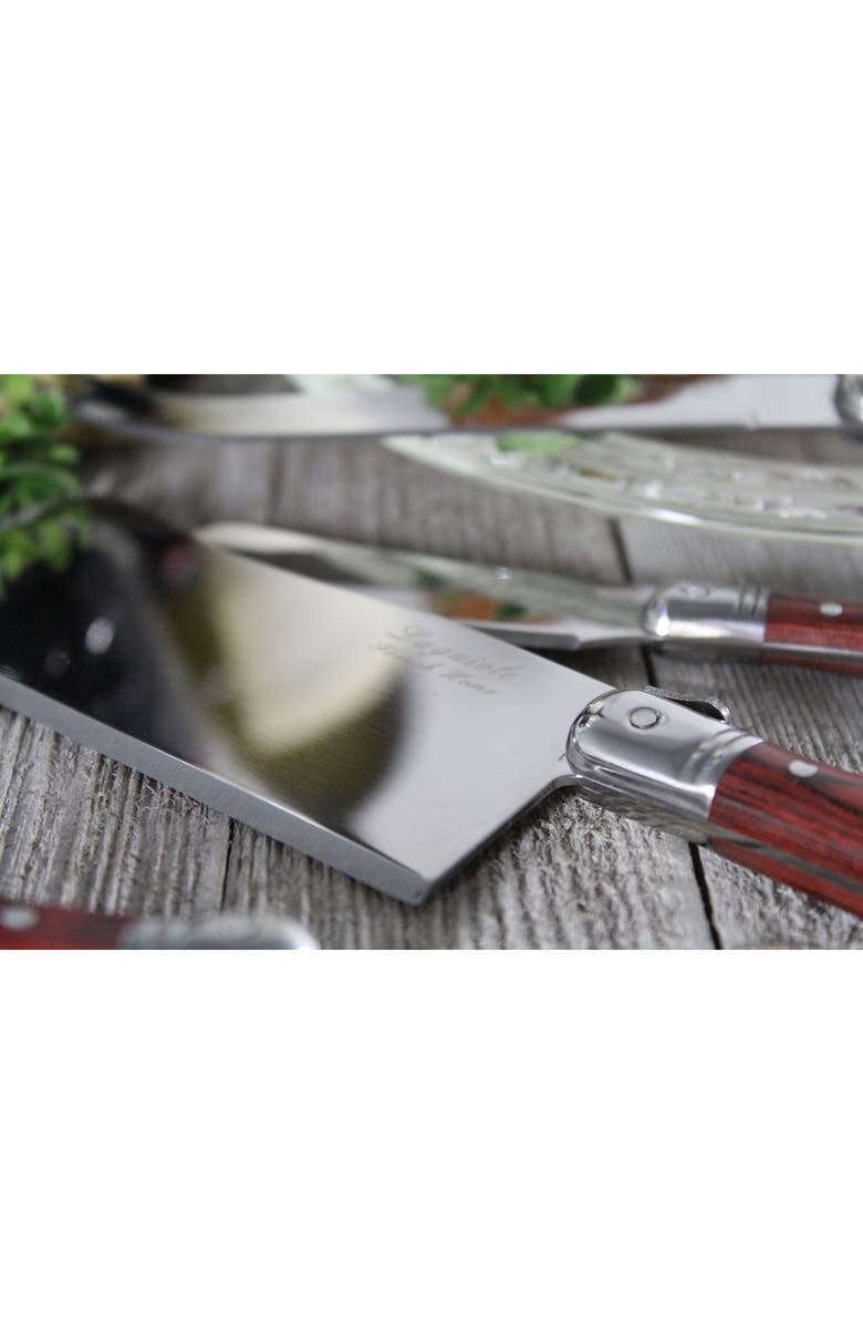 FRENCH HOME Laguiole 5-Piece Cheese Knife and Wine Opener Set with ...