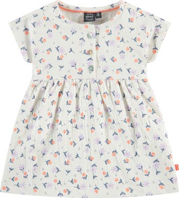 BABYFACE Floral Print Crinkle Knit Dress | Nordstrom