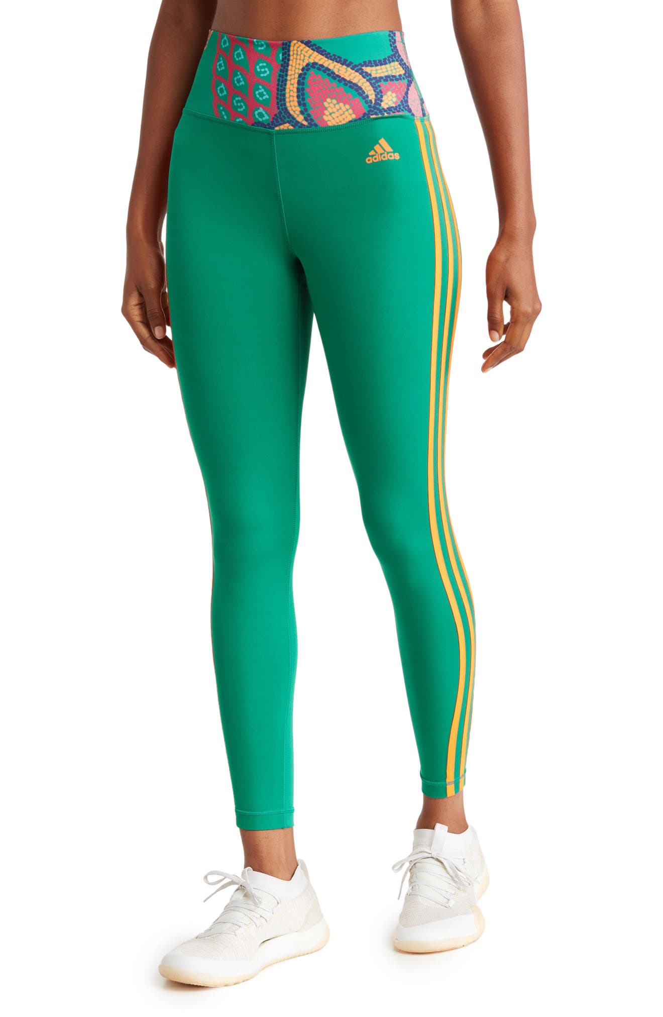 ADIDAS X FARM RIO FARM RIO x adidas Patterned Tights | Nordstromrack