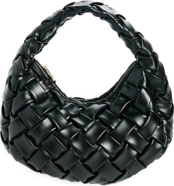 URBAN EXPRESSIONS HANDBAGS Faux Leather Woven Shoulder Bag | Nordstromrack