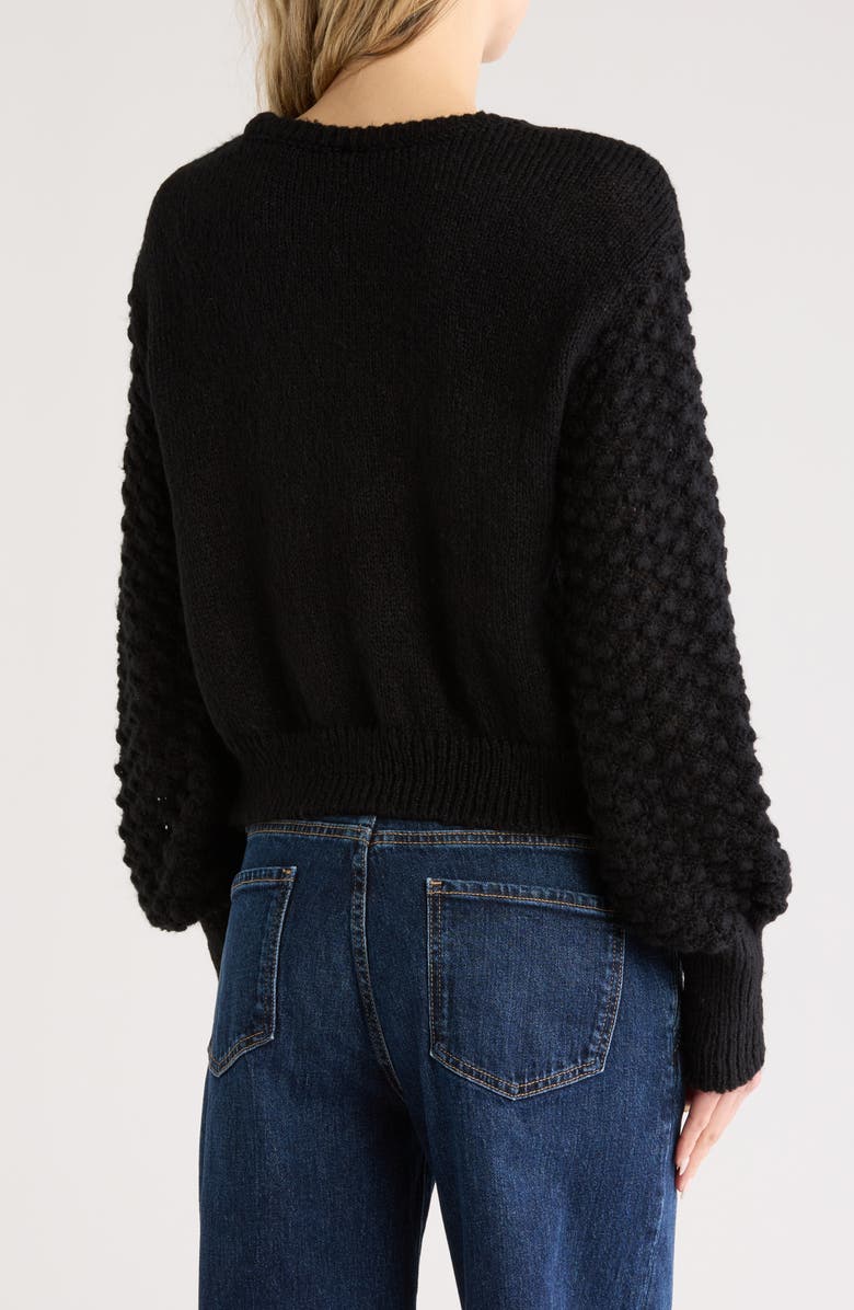 Melrose and Market Bobble Sleeve Sweater | Nordstromrack
