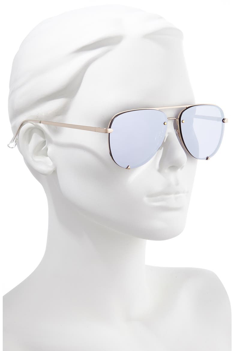 High Key Mini Rimless 60mm Aviator Sunglasses (Women) | Nordstromrack