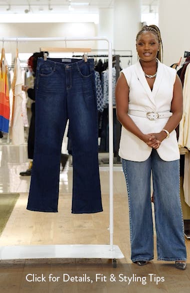 Wit & Wisdom Brittany High Waist Itty Bitty Bootcut Jeans | Nordstromrack