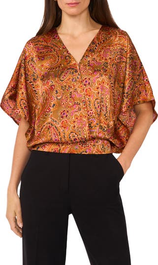 Halogen® Faux Wrap Satin Top | Nordstromrack Halogen® Faux Wrap Satin Top | Nordstromrack