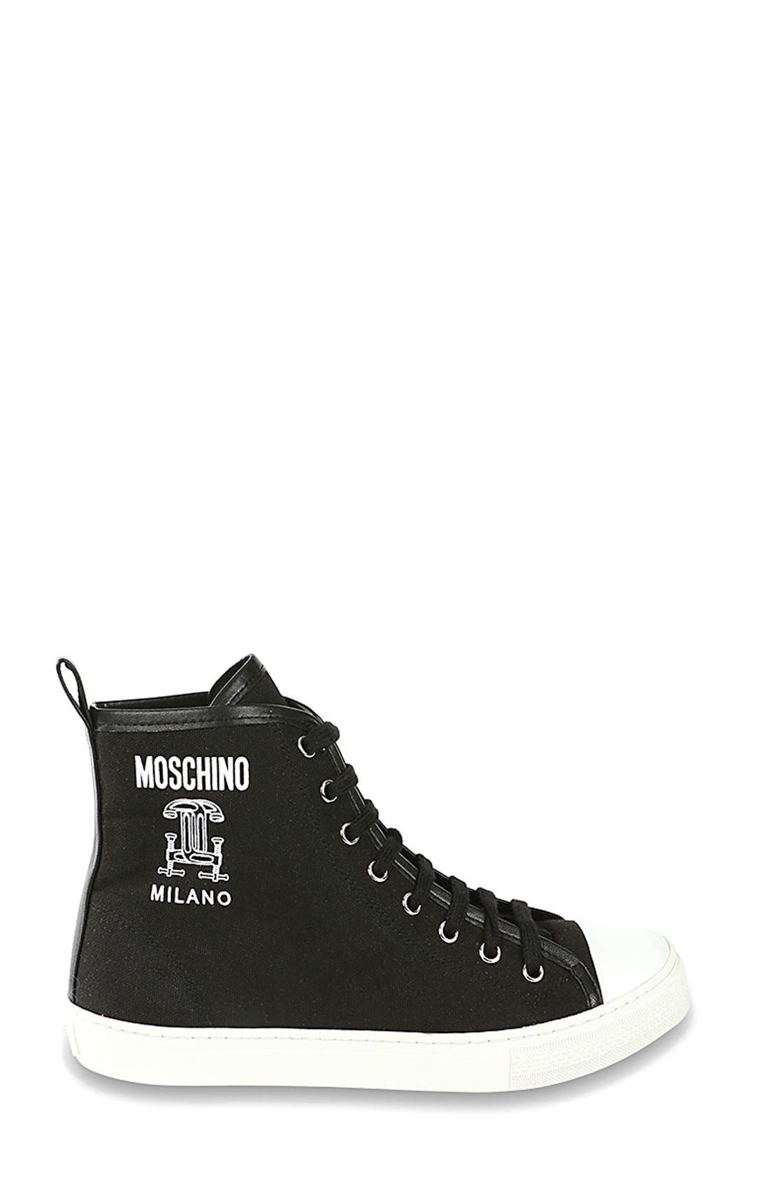Moschino High Top Sneaker (Women) | Nordstrom