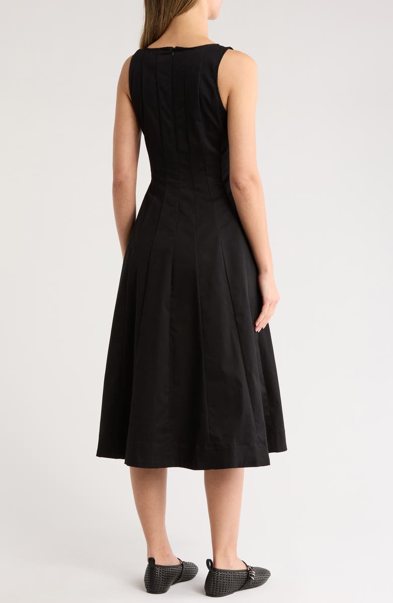 Ellen Tracy Stretch Cotton Fit & Flare Dress | Nordstromrack