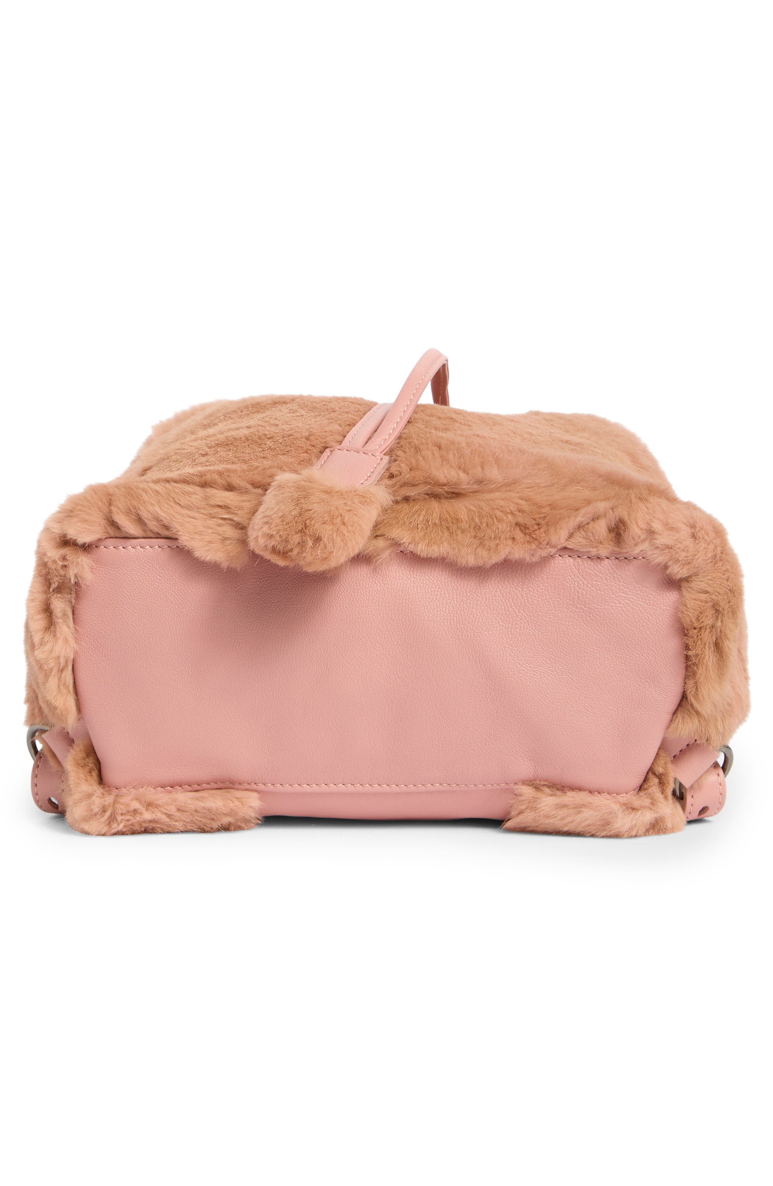 Longchamp Give Me A Hug Rabbit Hair Backpack | Nordstromrack