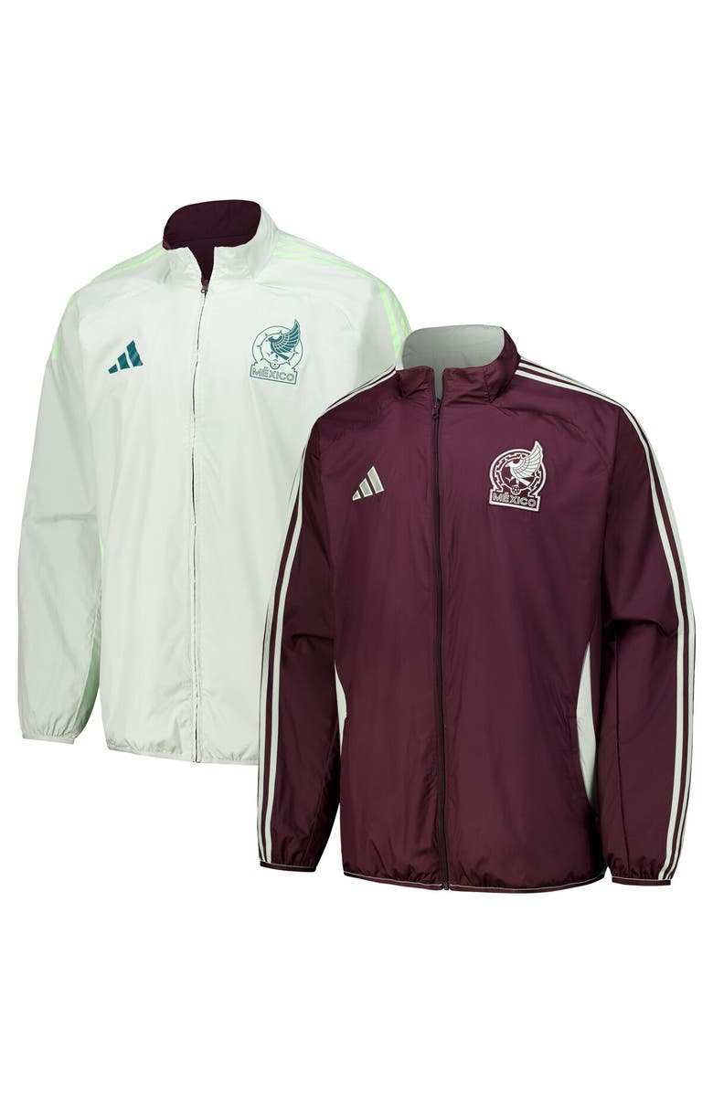 adidas Men's adidas Maroon Mexico National Team 2024 Reversible Anthem ...